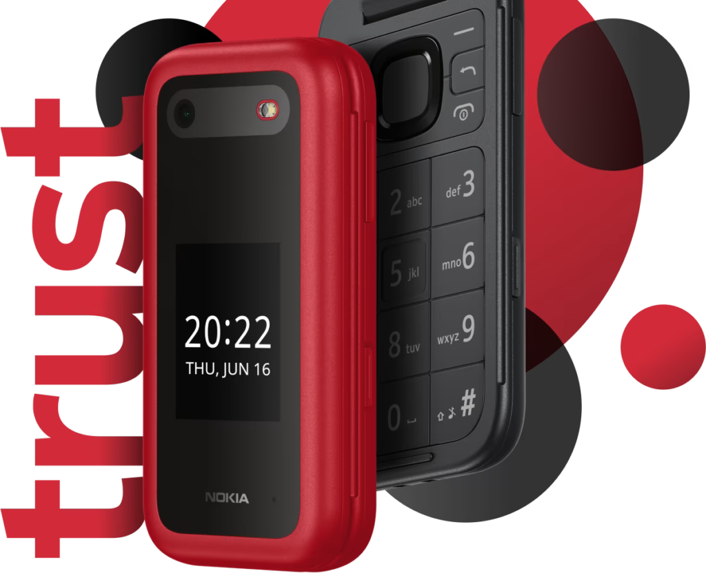 Nokia 2660 Flip Mobile Phone with Big buttons | Silicon Mobiles