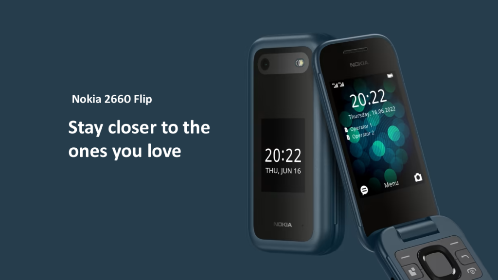Nokia 2660 Flip Mobile Phone with Big buttons | Silicon Mobiles